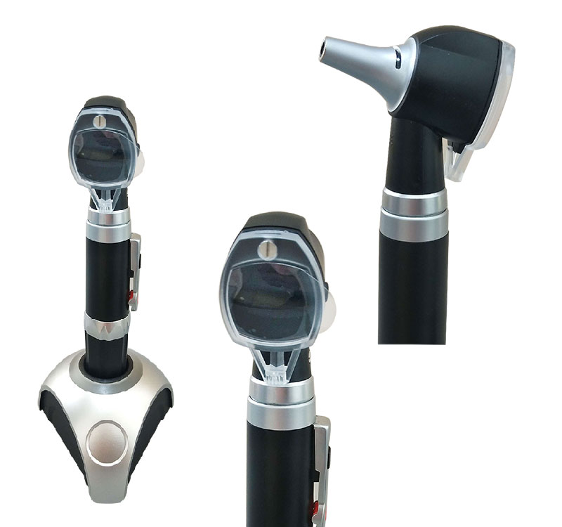 ENT Diagnostic Set Rechargeable Fiber Optic Otoscope from China ...
