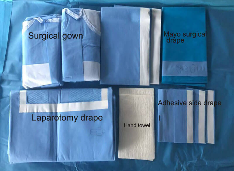 Disposable Laparoscopy Pelviscopy Pack Surgery Pack from China ...