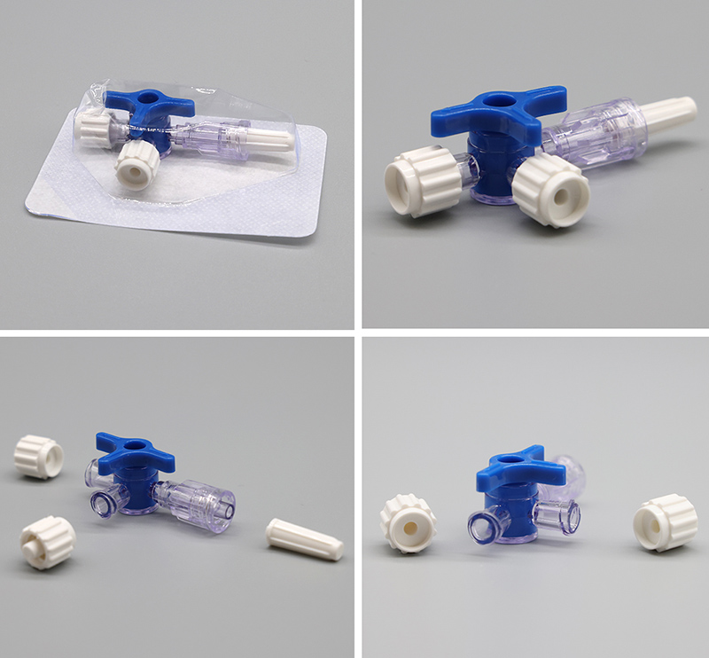 Disposable Medical 3 Three Way Infusion Stopcock with Extension Tubing ...